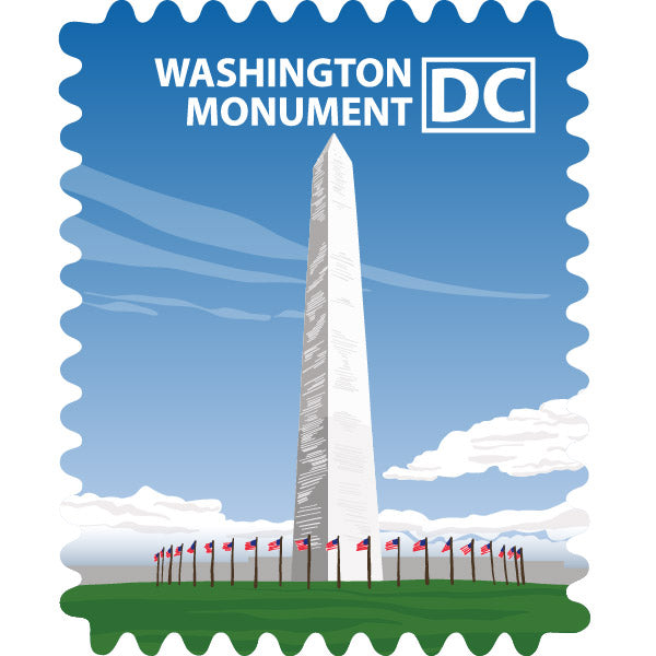 Washington Monument Travel Stamp – Travel Stamps