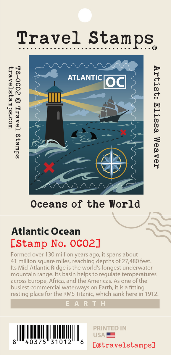 Atlantic Ocean – Travel Stamps