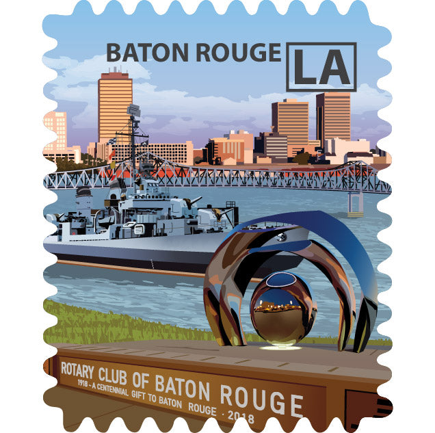 Baton Rouge Travel Stamp – Travel Stamps