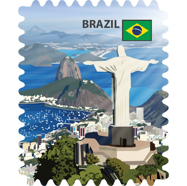 Brazil Travel Stamp – Travel Stamps