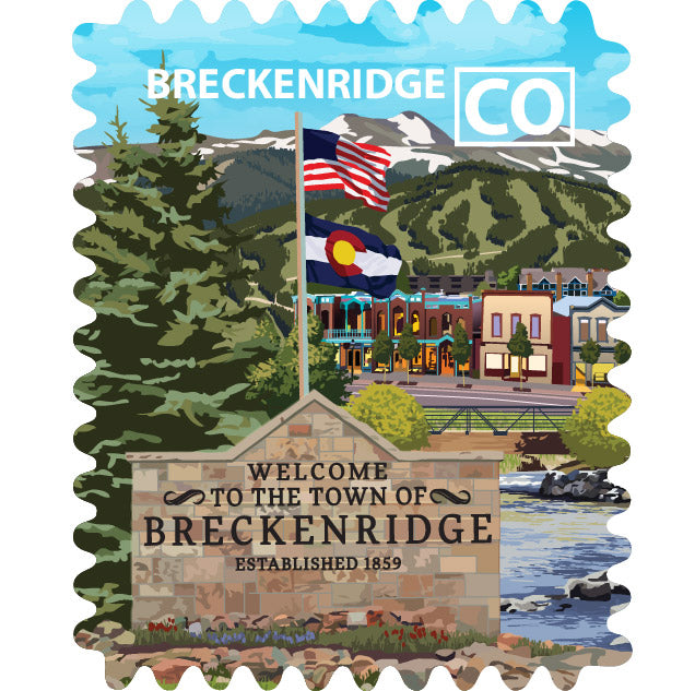 Breckenridge Travel Stamp – Travel Stamps