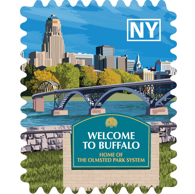 Buffalo Travel Stamp – Travel Stamps