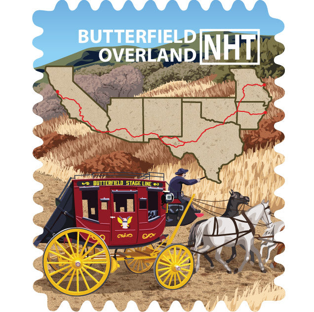 Butterfield Overland National Historic Trail Travel Stamp – Travel Stamps