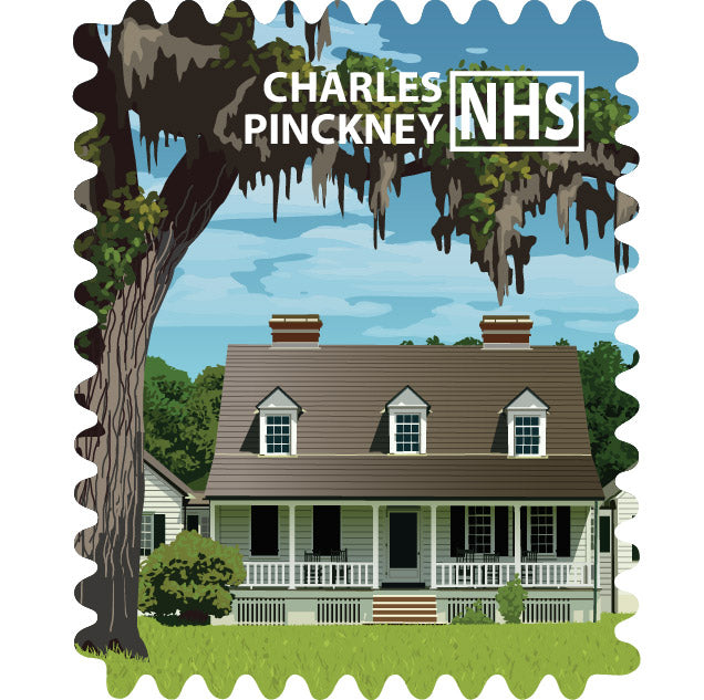 Charles Pinckney National Historic Site Travel Stamp – Travel Stamps