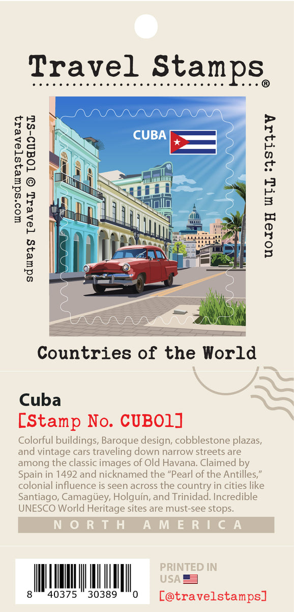 Cuba Travel Stamp – Travel Stamps