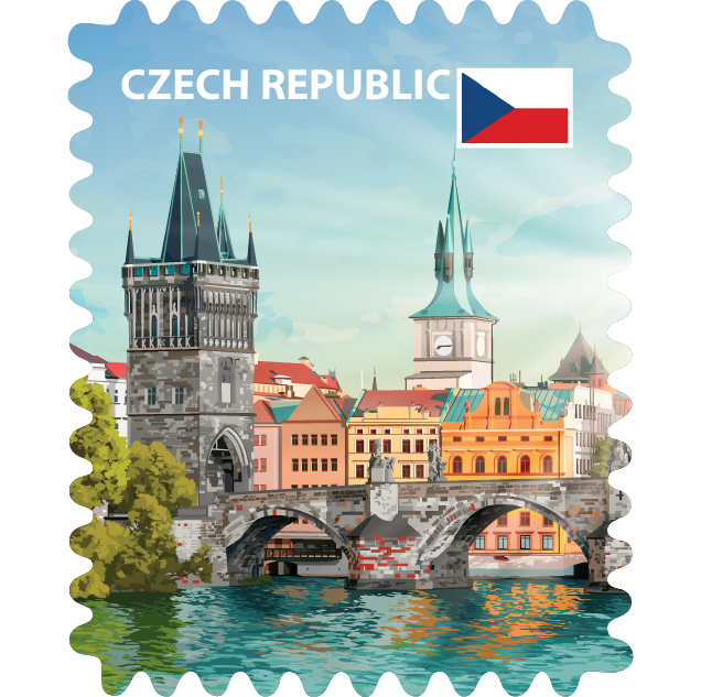 Czech Republic Travel Stamp – Travel Stamps