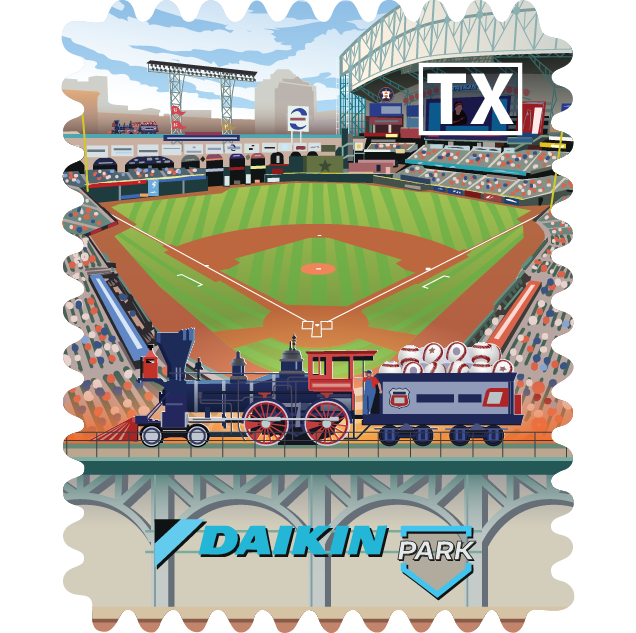 Daikin Park Travel Stamp – Travel Stamps