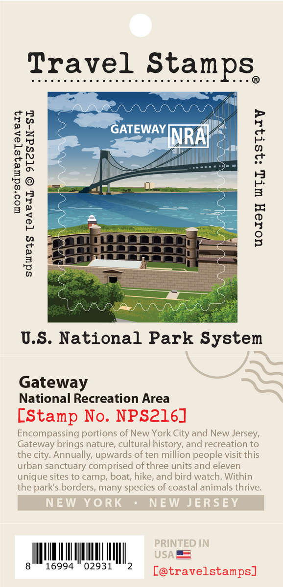Gateway National Recreation Area Travel Stamp – Travel Stamps