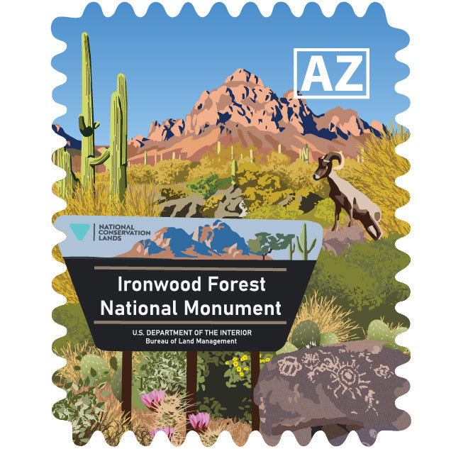 Ironwood Forest National Monument Travel Stamp – Travel Stamps