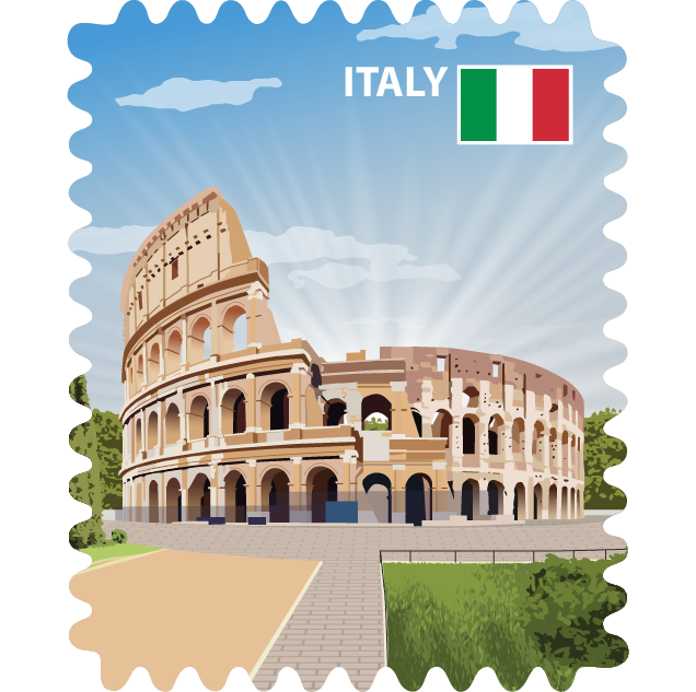 Italy Travel Stamp – Travel Stamps