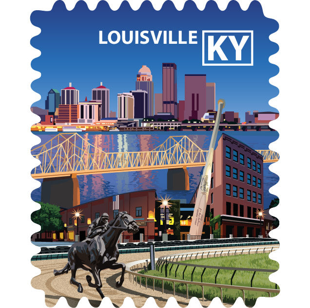 Louisville Travel Stamp – Travel Stamps