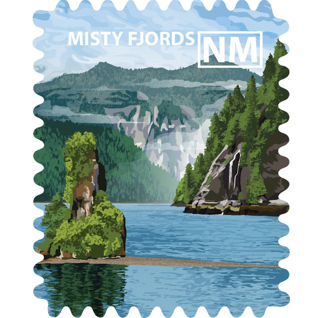 Tongass National Forest - Misty Fjords National Monument Travel Stamp ...