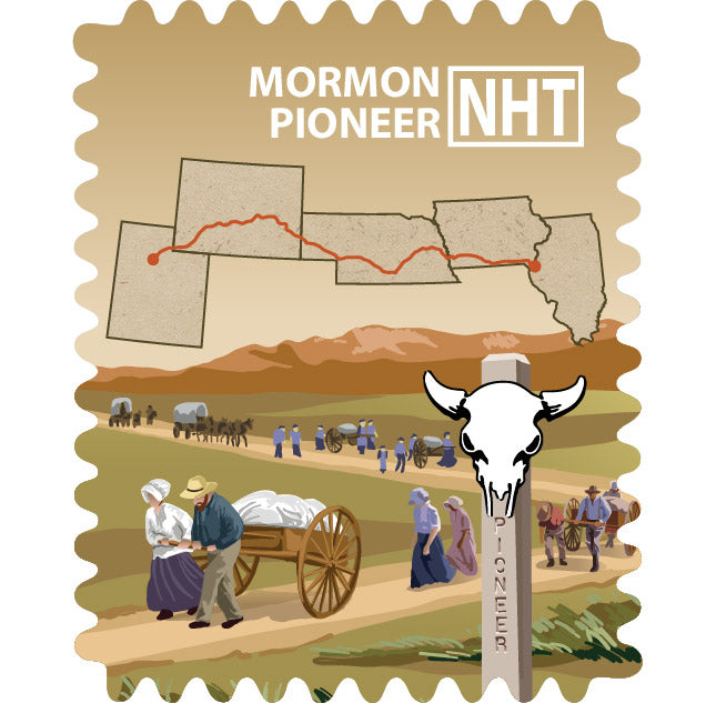 Mormon Pioneer National Historic Trail Travel Stamp – Travel Stamps