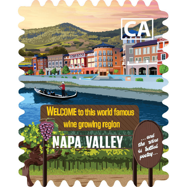 Napa Travel Stamp – Travel Stamps