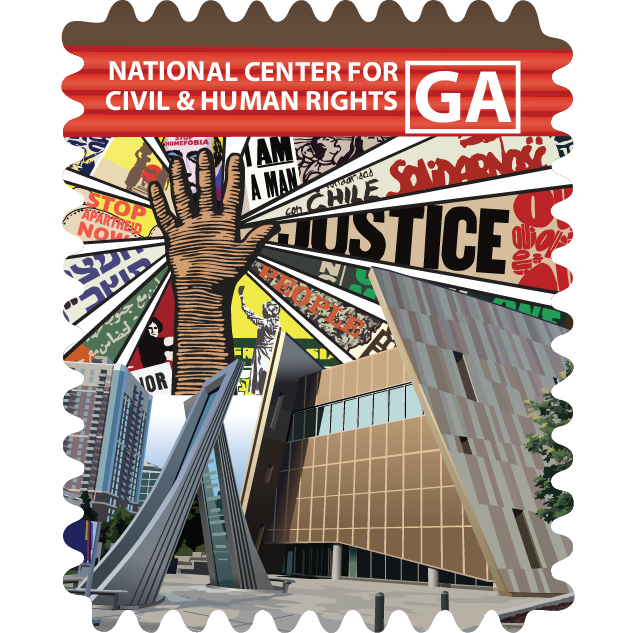 National Center for Civil and Human Rights Travel Stamp – Travel Stamps