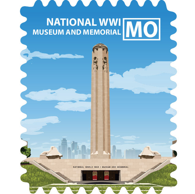 National WWI Museum & Memorial Travel Stamp – Travel Stamps
