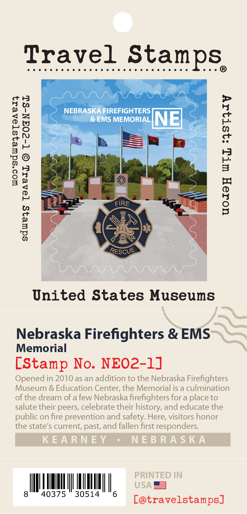 Nebraska – Travel Stamps