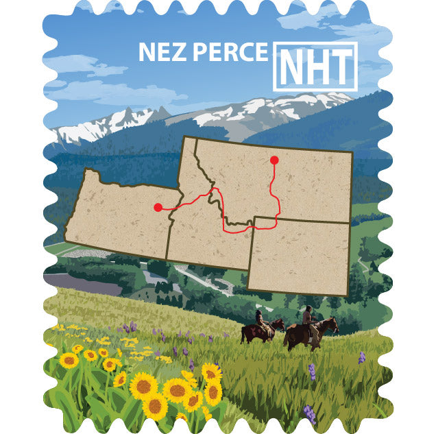Nez Perce National Historic Trail Travel Stamp – Travel Stamps