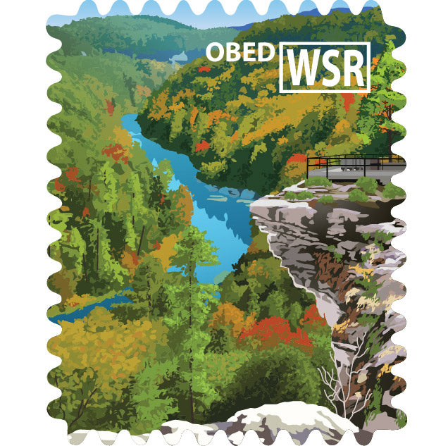 Obed Wild and Scenic River Travel Stamp – Travel Stamps