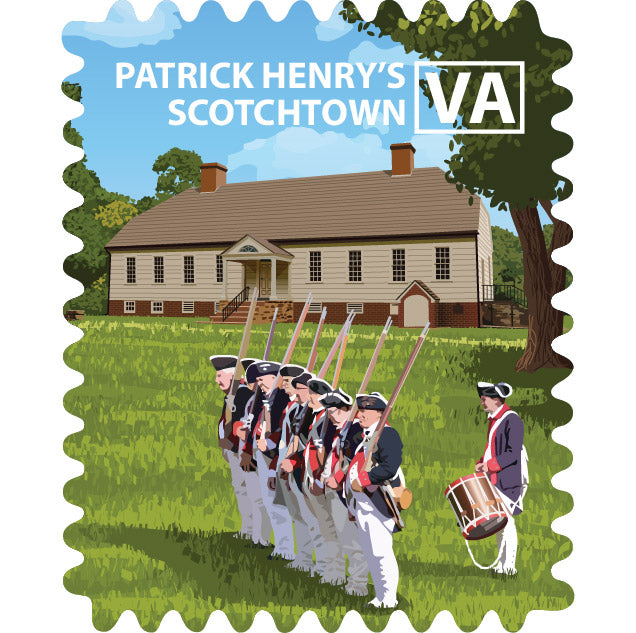 Patrick Henry's Scotchtown Travel Stamp – Travel Stamps