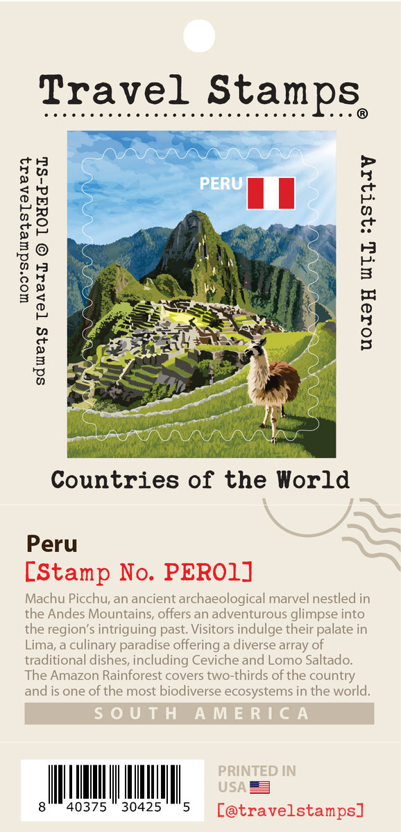 Peru Travel Stamp – Travel Stamps