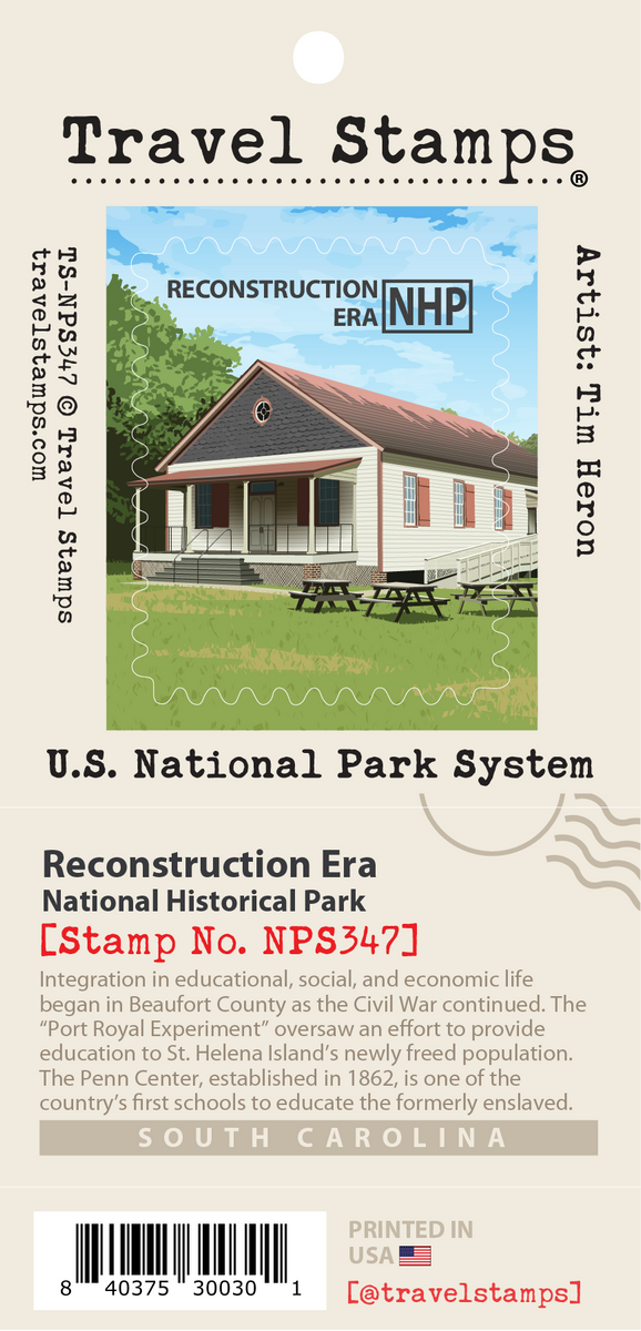 Reconstruction Era National Historical Park Travel Stamp – Travel Stamps