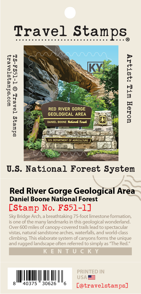 Daniel Boone National Forest - Red River Gorge Geological Area Travel ...