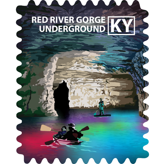 Red River Gorge Underground – Travel Stamps