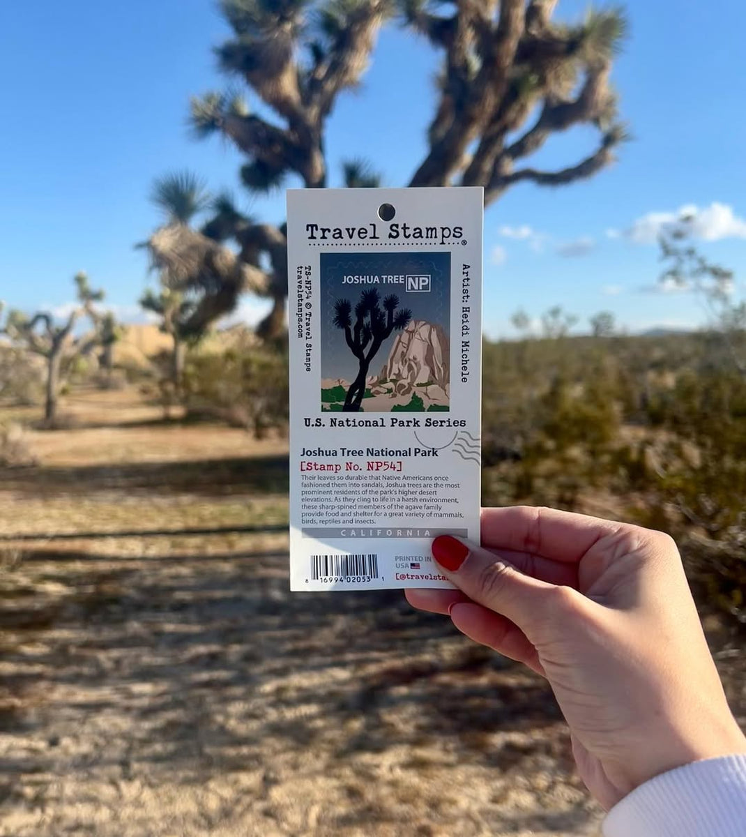 Joshua Tree National Park Travel Stamp – Travel Stamps