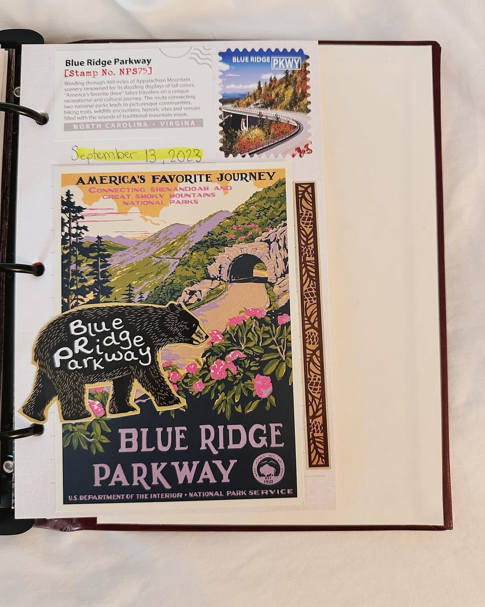 Blue Ridge Parkway Travel Stamp – Travel Stamps