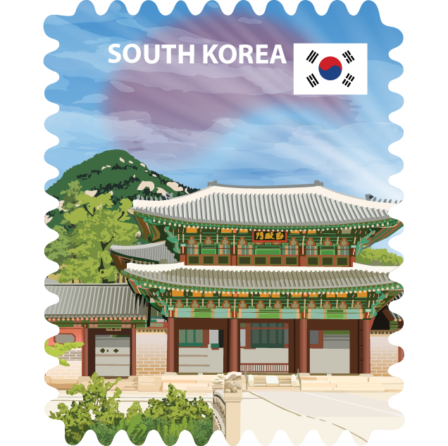South Korea Travel Stamp – Travel Stamps