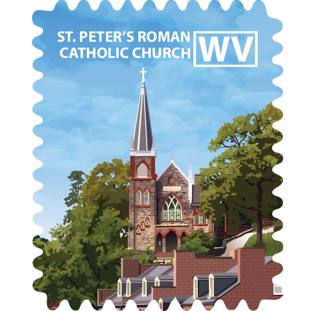 Harpers Ferry NHP - St. Peter's Roman Catholic Church – Travel Stamps