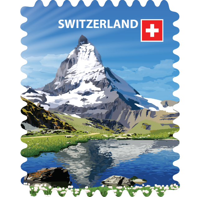 Switzerland Travel Stamp – Travel Stamps