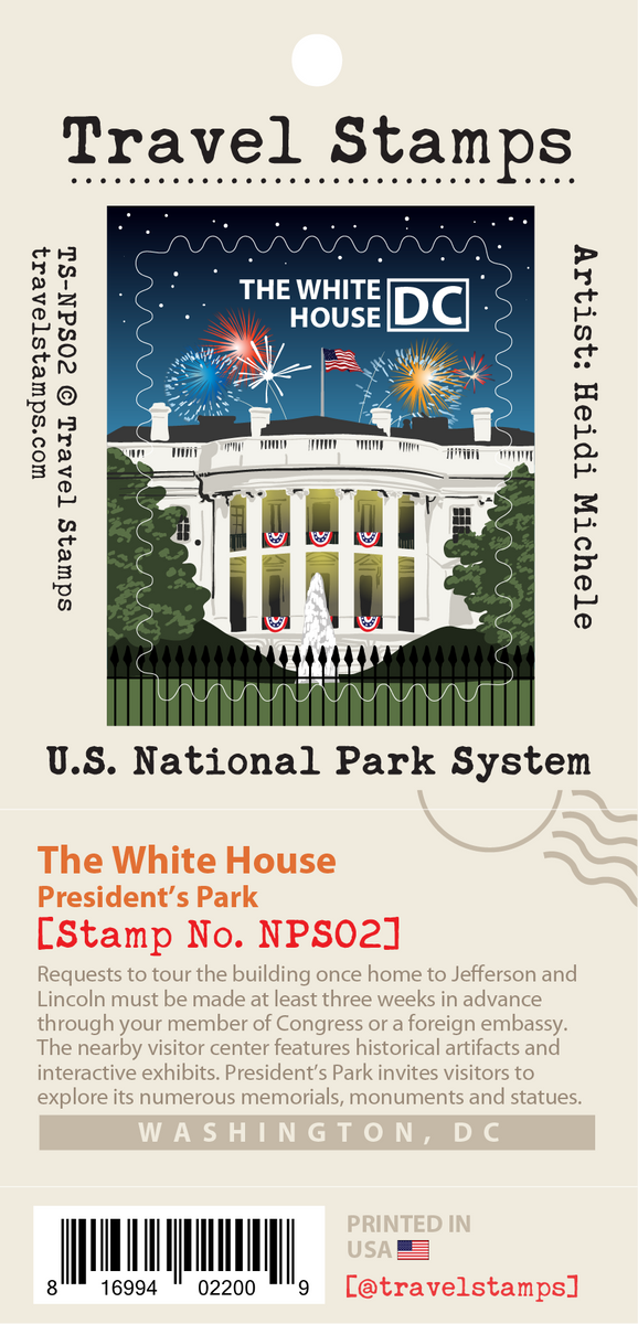 The White House Travel Stamp – Travel Stamps