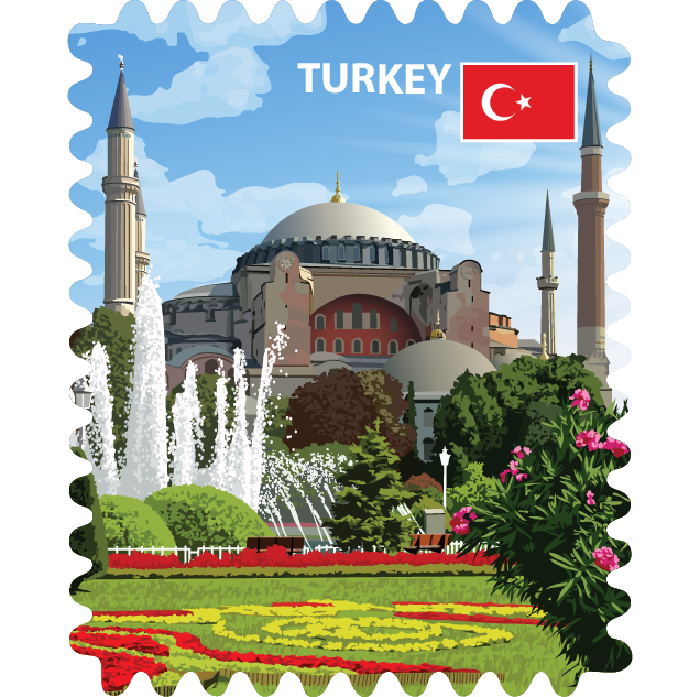 Turkey Travel Stamp – Travel Stamps