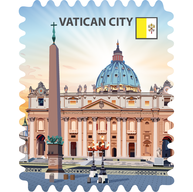 Vatican City Travel Stamp – Travel Stamps