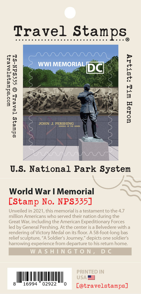 WWI Memorial Travel Stamp – Travel Stamps