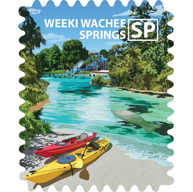 Weeki Wachee Springs State Park Travel Stamp – Travel Stamps