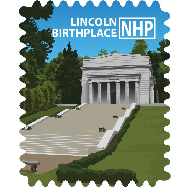 Abraham Lincoln Birthplace NHP Travel Stamp – Travel Stamps