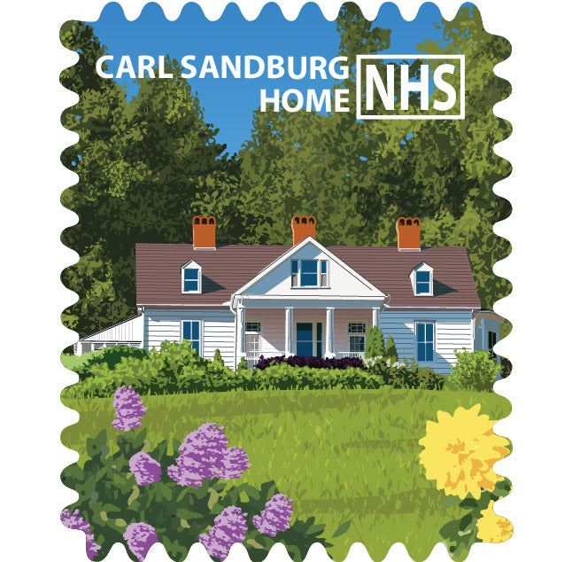 Carl Sandburg Home NHS Travel Stamp – Travel Stamps