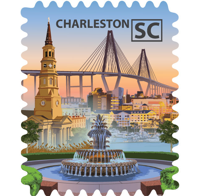 Charleston Travel Stamp – Travel Stamps