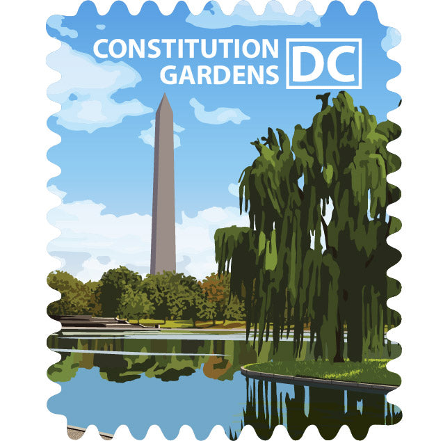 Constitution Gardens Travel Stamp – Travel Stamps