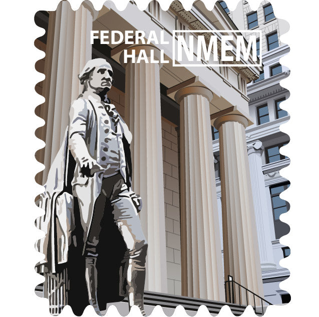 Federal Hall National Memorial Travel Stamp – Travel Stamps