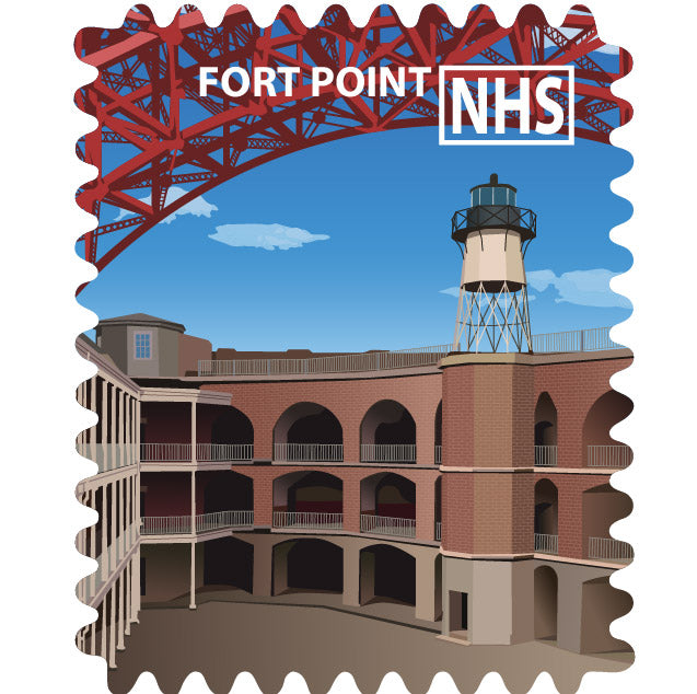 Fort Point National Historic Site Travel Stamp – Travel Stamps