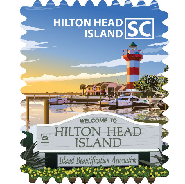 Hilton Head Island Travel Stamp – Travel Stamps