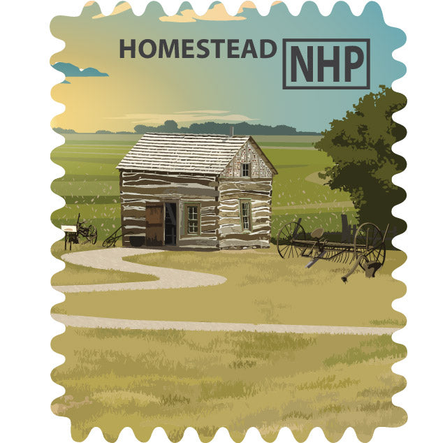 Homestead National Historical Park Travel Stamp – Travel Stamps