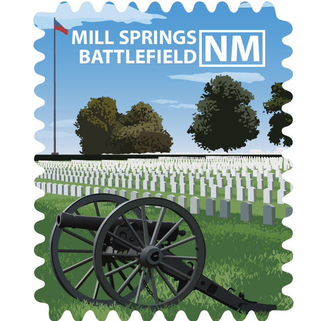 Mill Springs Battlefield National Monument Travel Stamp – Travel Stamps