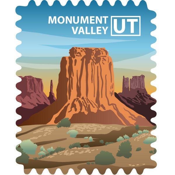 Monument Valley Travel Stamp – Travel Stamps