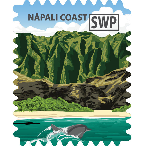 Napali Coast State Wilderness Park Travel Stamp – Travel Stamps