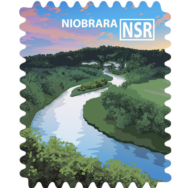 Niobrara National Scenic River Travel Stamp – Travel Stamps